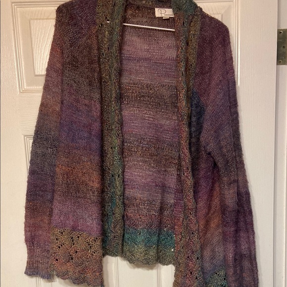 Peruvian Connection | Sweaters | Peruvian Connection Purple And Green ...
